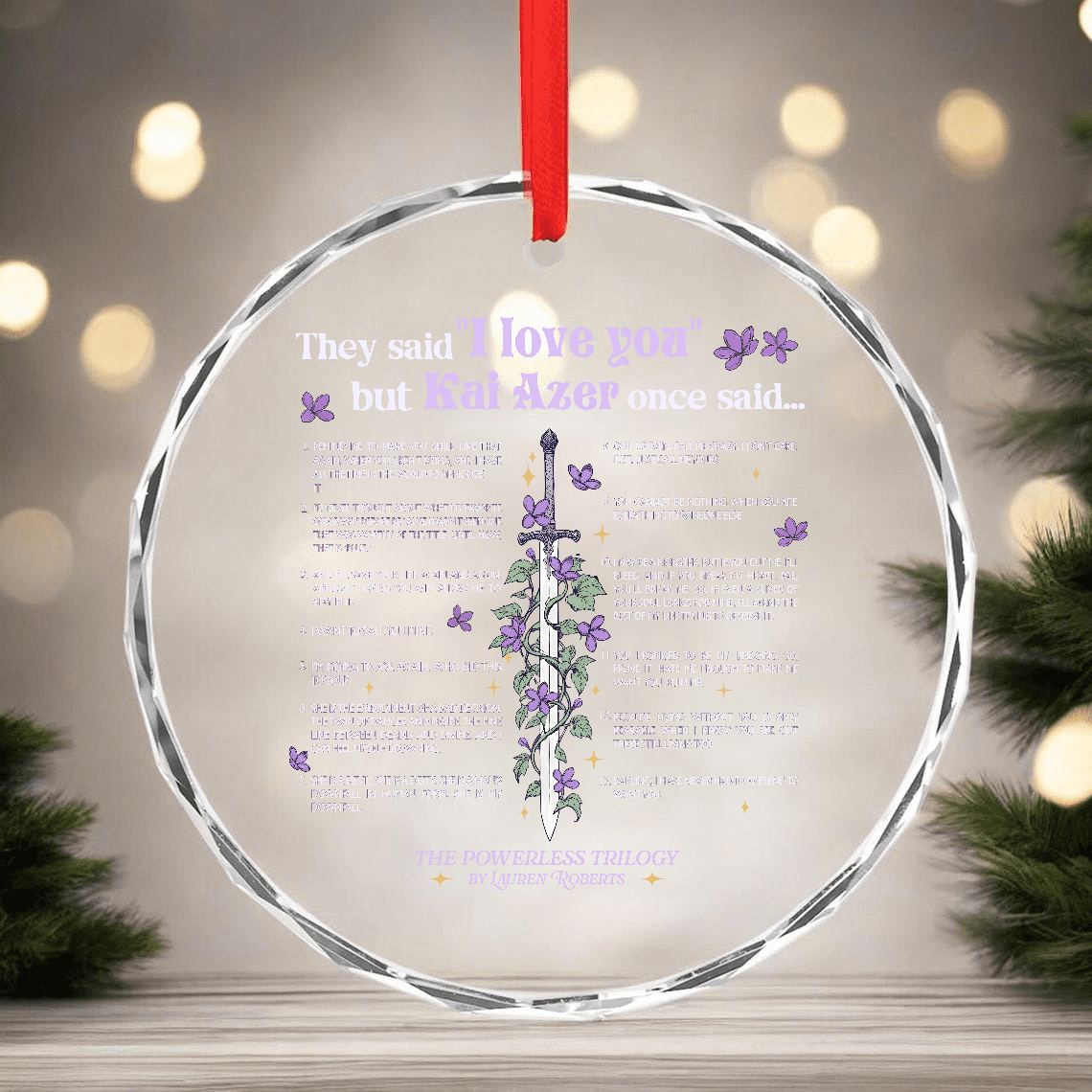 HADO Kai Azer I Love You In Powerless Ornament, Kai Azer Powerless ...