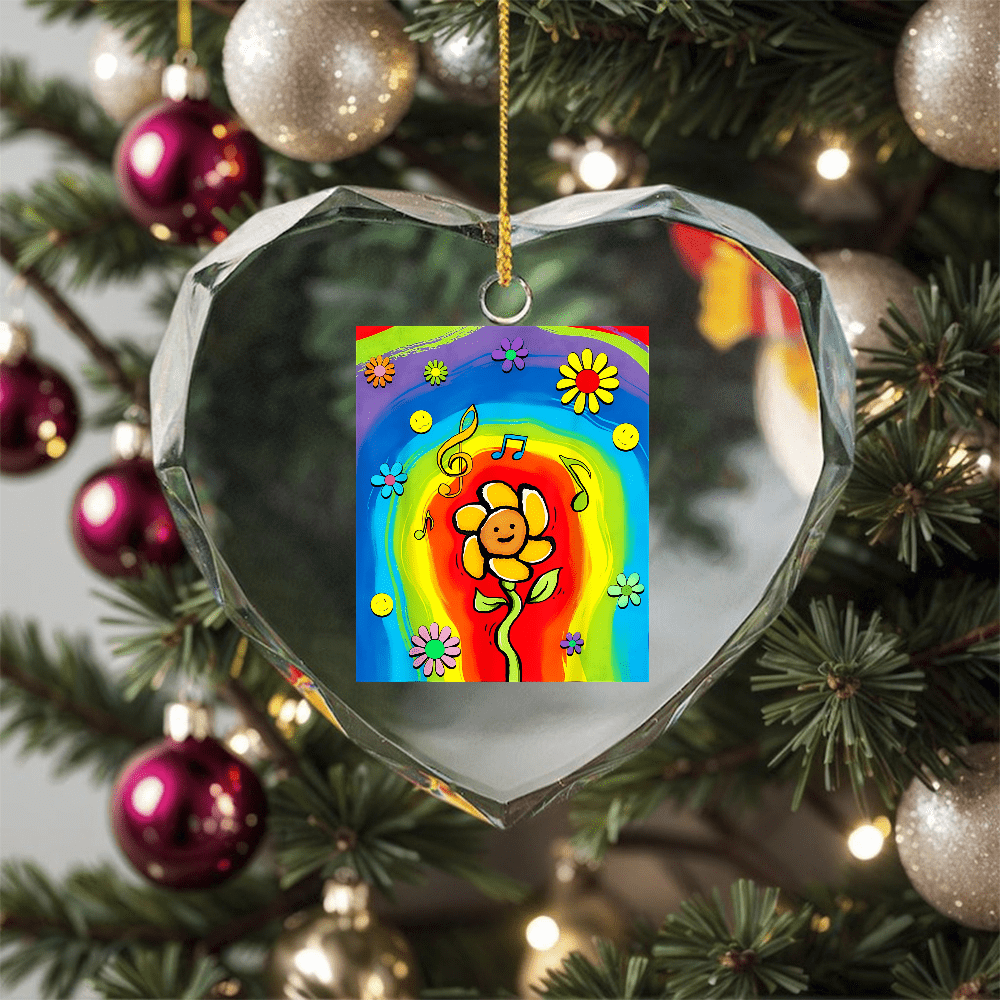 HADO Kidcore Rainbow Dancing Flower Ornament – 80s 90s Retro Aesthetic ...