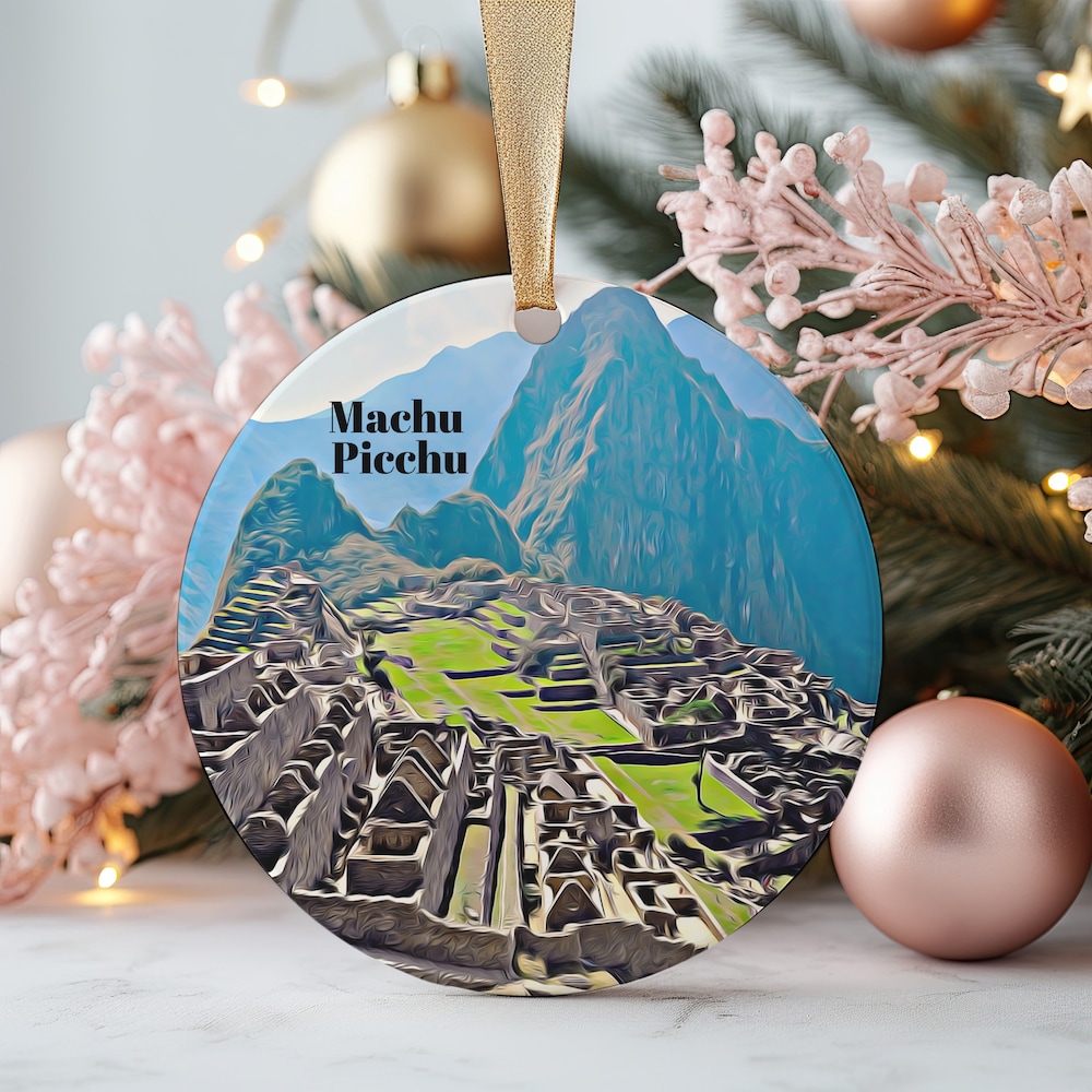 HADO Machu Picchu Ornament, Noel Ornament, Machu Picchu Gift, Noel Gift ...