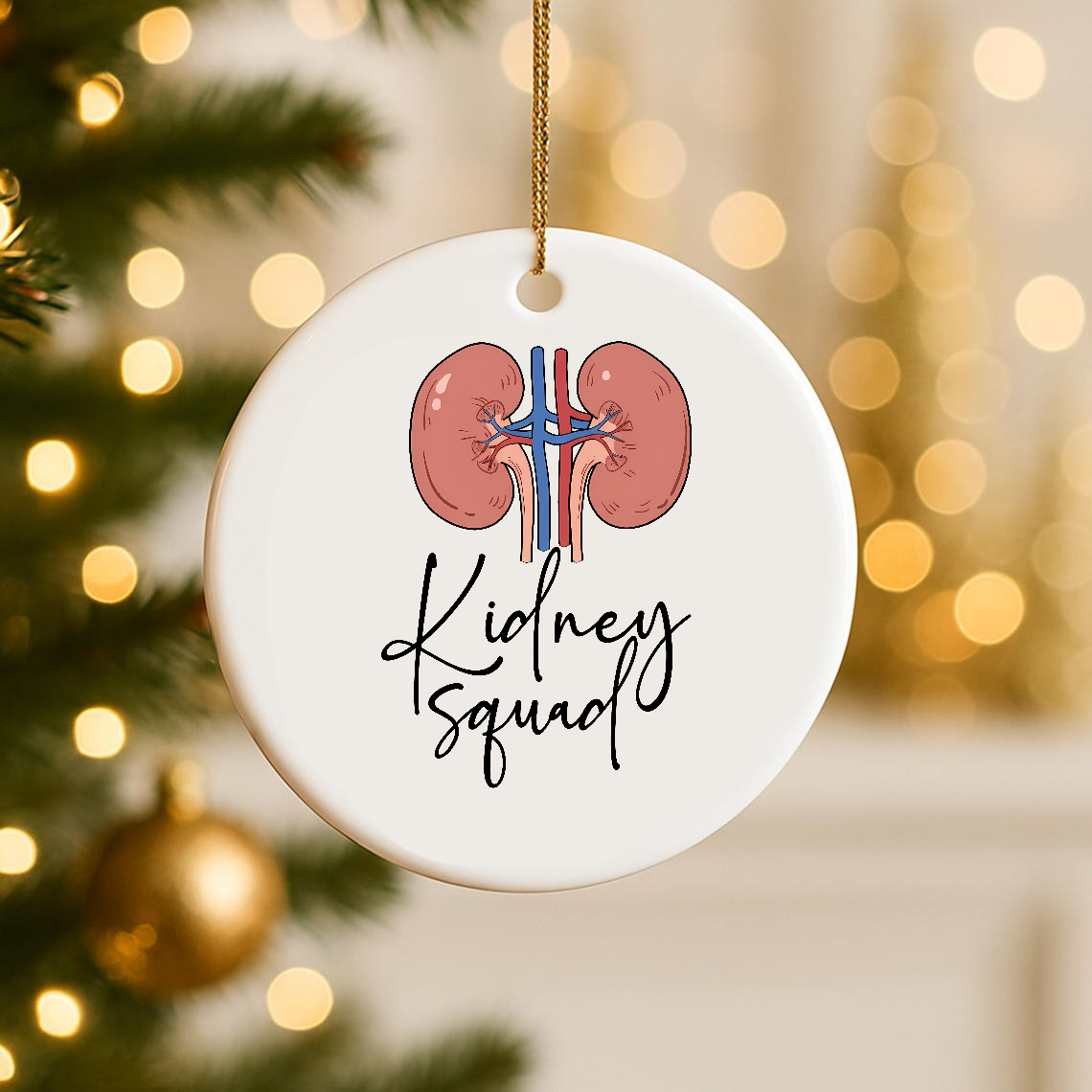 HADO Ney Squad Ornament, Ney Disease Awareness Ornament, Dialysis Day ...