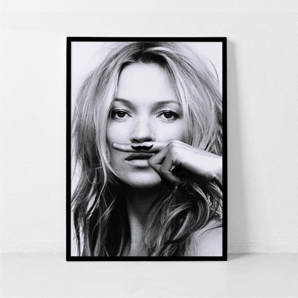 HADOPRINT Kate Moss Print, Kate Moss Poster, Fashion Print, Life Is ...