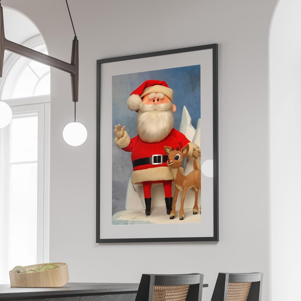 HADOPRINT Rudolph The Red Nosed Reindeer Movie Poster: Print Vintage ...