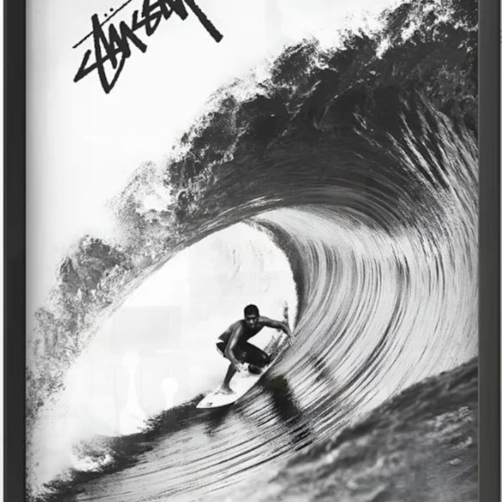 Vintage Surf 8 Ball Retro Streetwear Wall Poster - Walmart.com