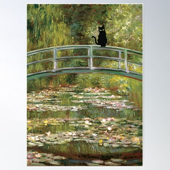 HADOPRINT UNFRAMED PAPER POSTER Claude Monet Water Lilies | Monet ...