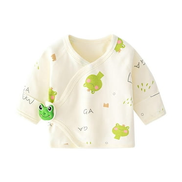 Gerber Baby Boy or Girl Gender Neutral White Long Sleeve Side Snap ...