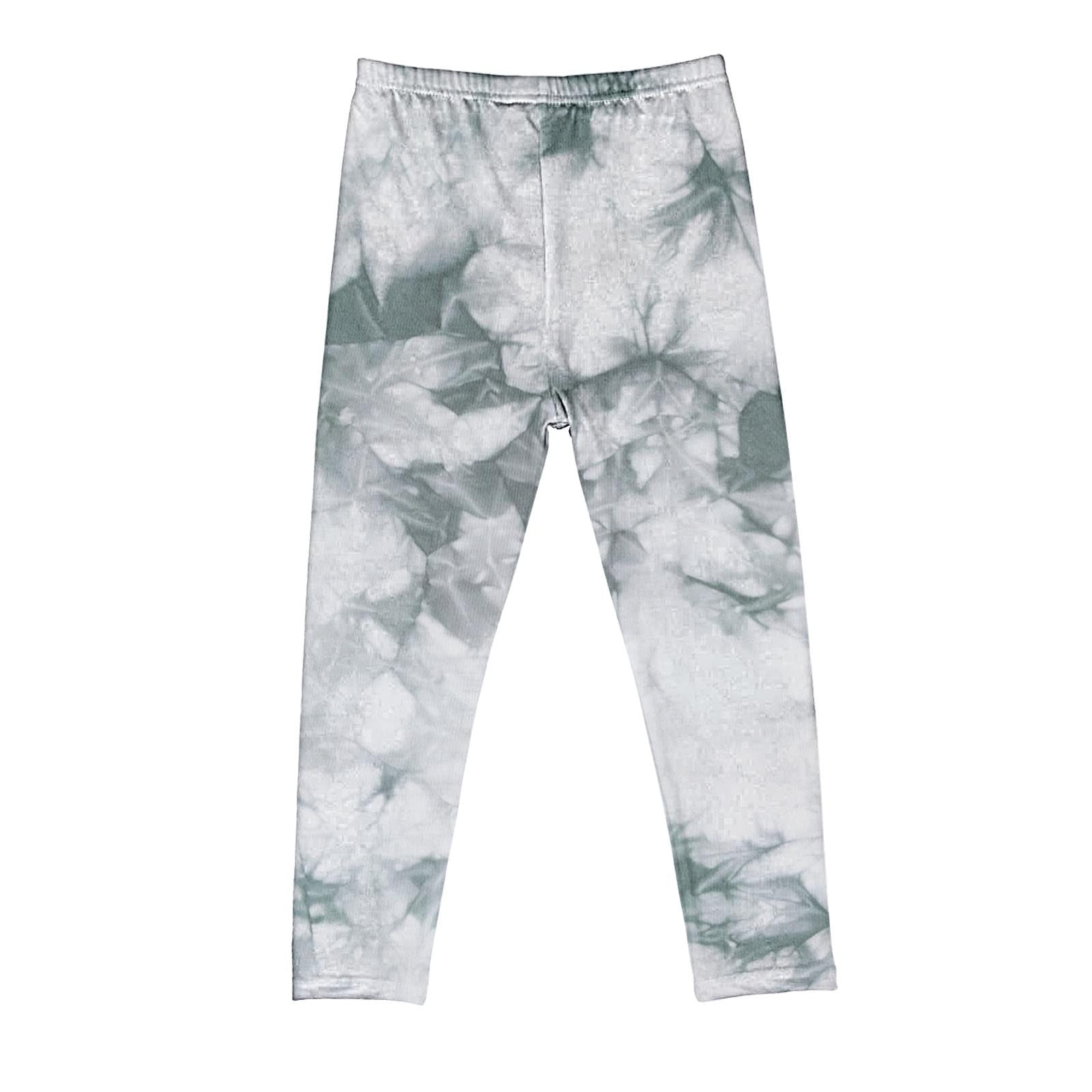 HADST Footless Tights for Girls - Summer Tie Dye Skinny Pants Casual ...