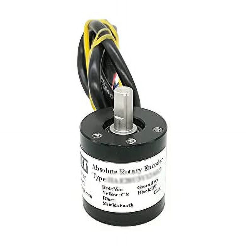 HAE28 5V 12 Bit 28mm Outer 6mm Shaft Hall Effect Angle Sensor SSI ...