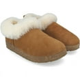 HAFLINGER Unisex Iceland Clog Slippers Chestnut - 714008-1582 - Walmart.com