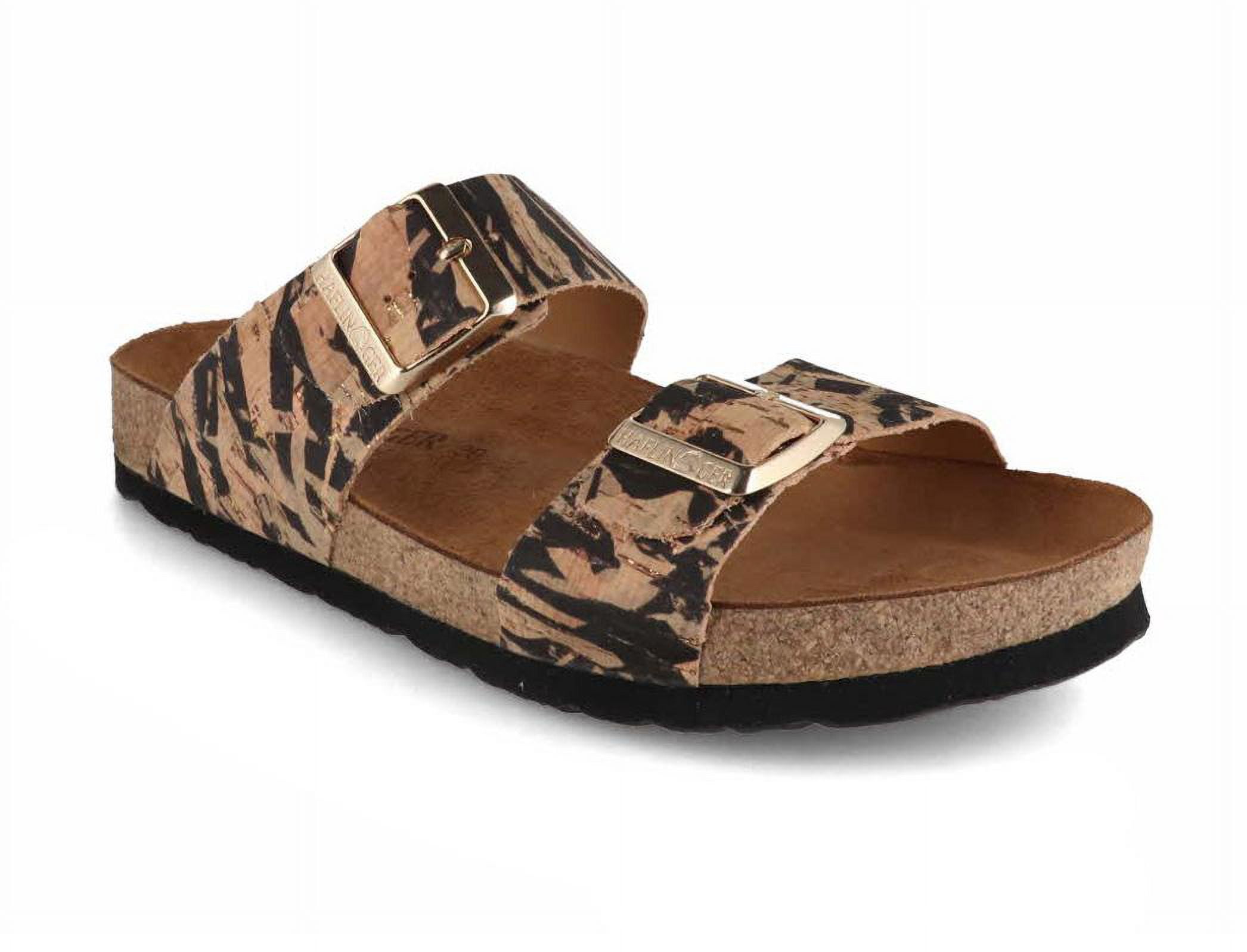 HAFLINGER Women Bio Sandals 'Andrea', corkmulti zebra - Walmart.com