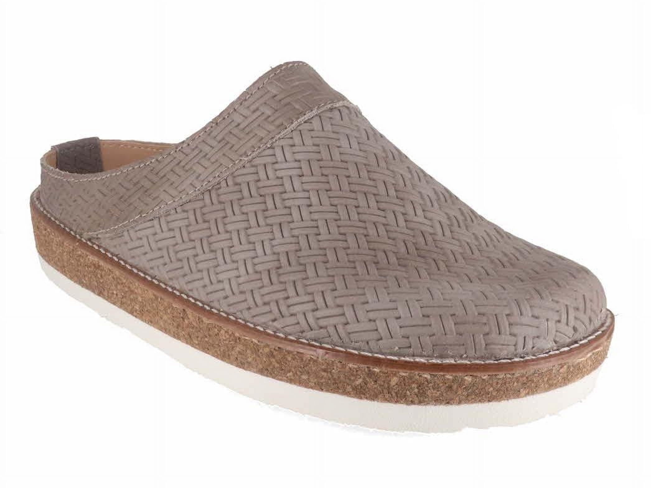 HAFLINGER Women Clogs 'Travel Neo', Braided Pearl Gray - Walmart.com