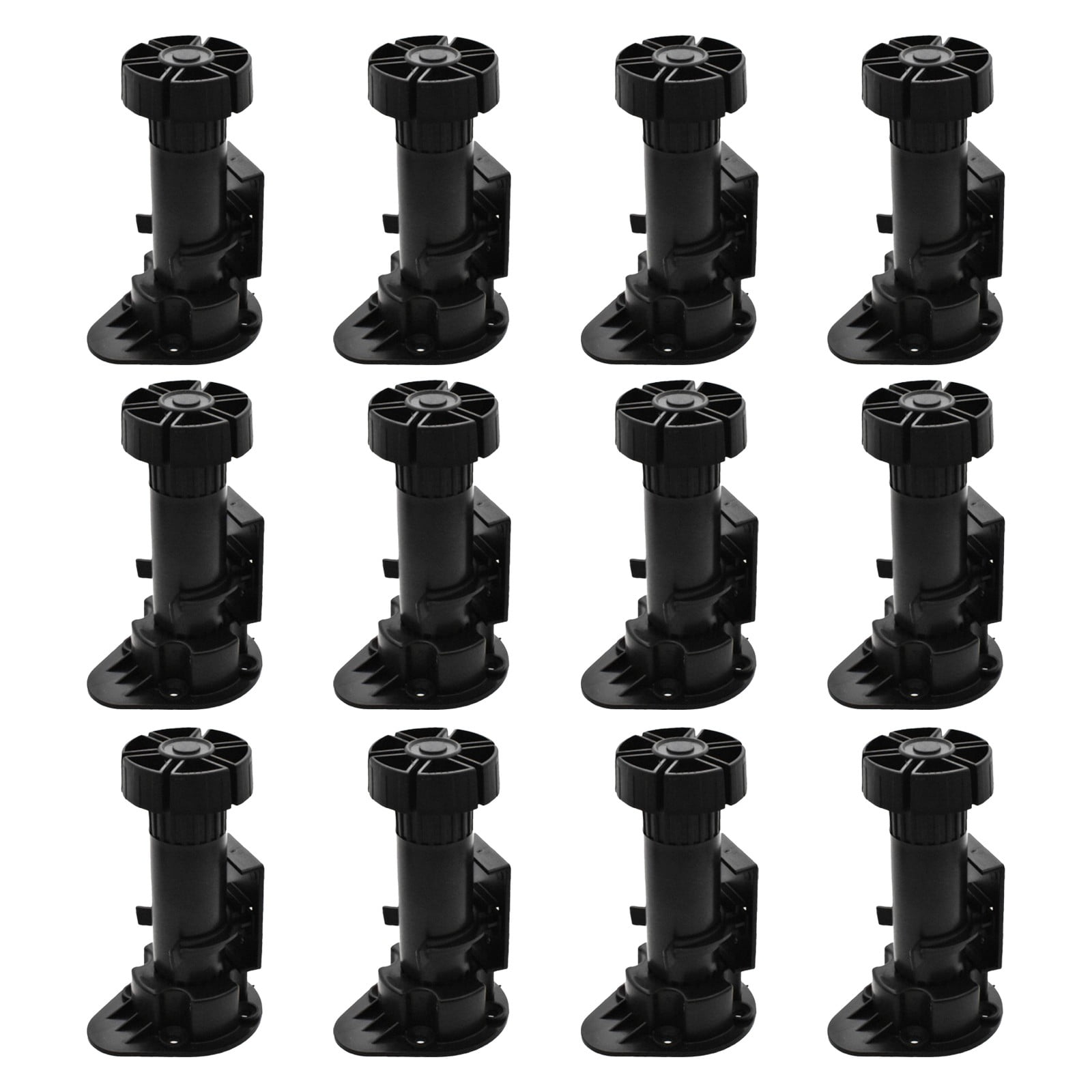 HAFNFUE Adjustable Cabinet Feet Support Legs for Furniture Height ...