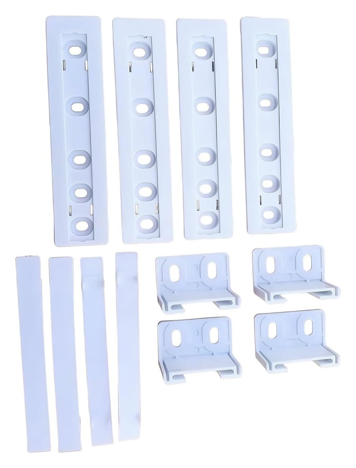 HAGSYCT 4Set Integrated Fridge Door Plastic Mounting Bracket Fixing ...
