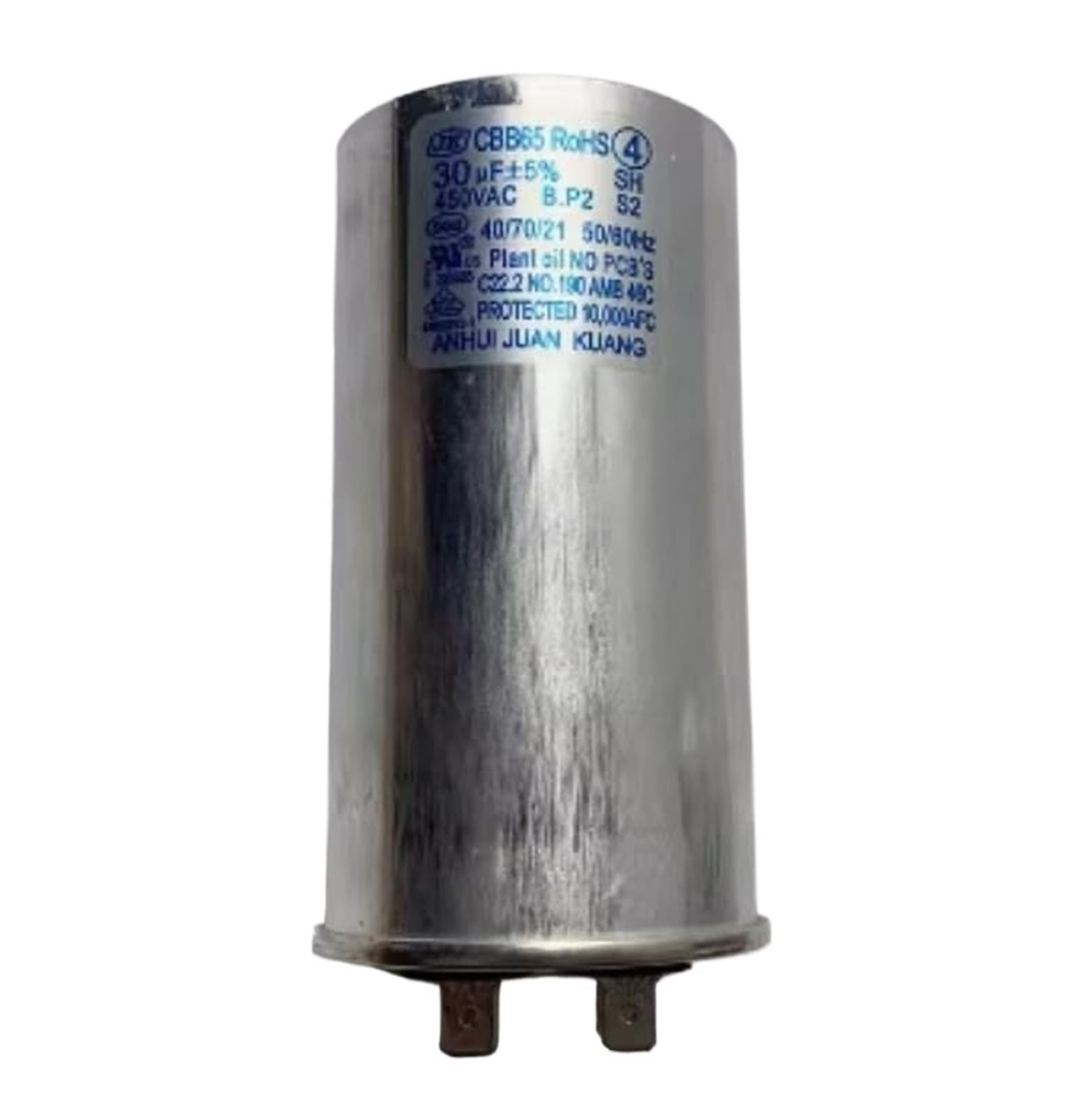 HAGSYCT CBB65 Start-Up Capacitor Generator Plug-in Capacitor 450VAC ...