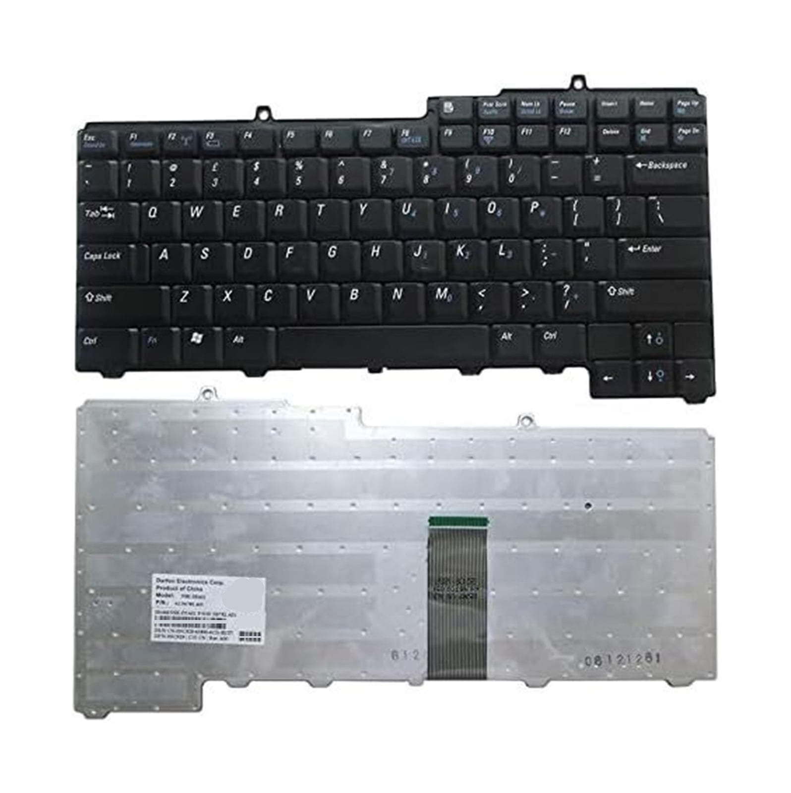 HAGSYCT Laptop Keyboard - English Keyboard for Dell for Inspiron 1501 ...