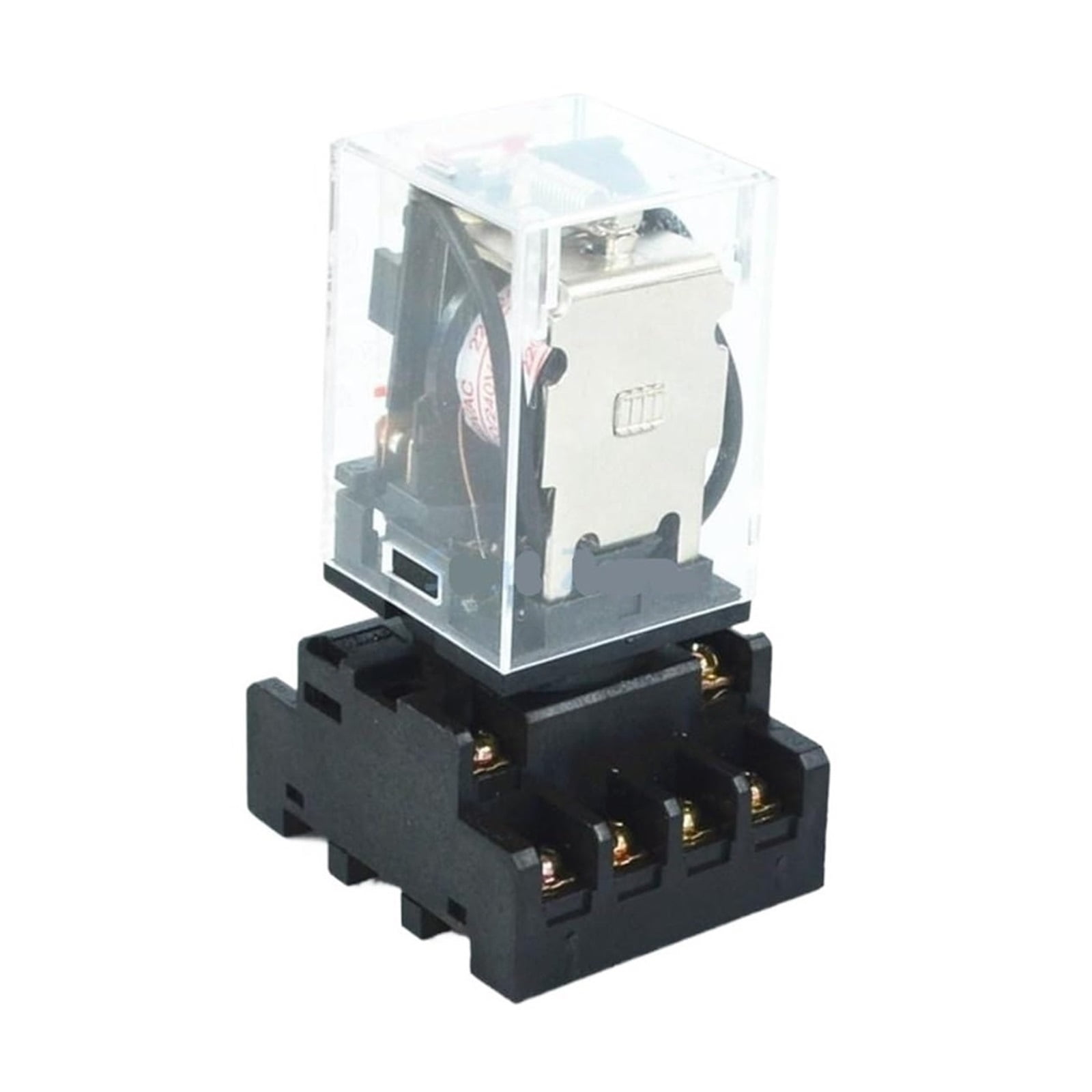 HAGSYCT MK3P-I AC 220V Coil 11 Pins Relay with PF113A Socket Base ...