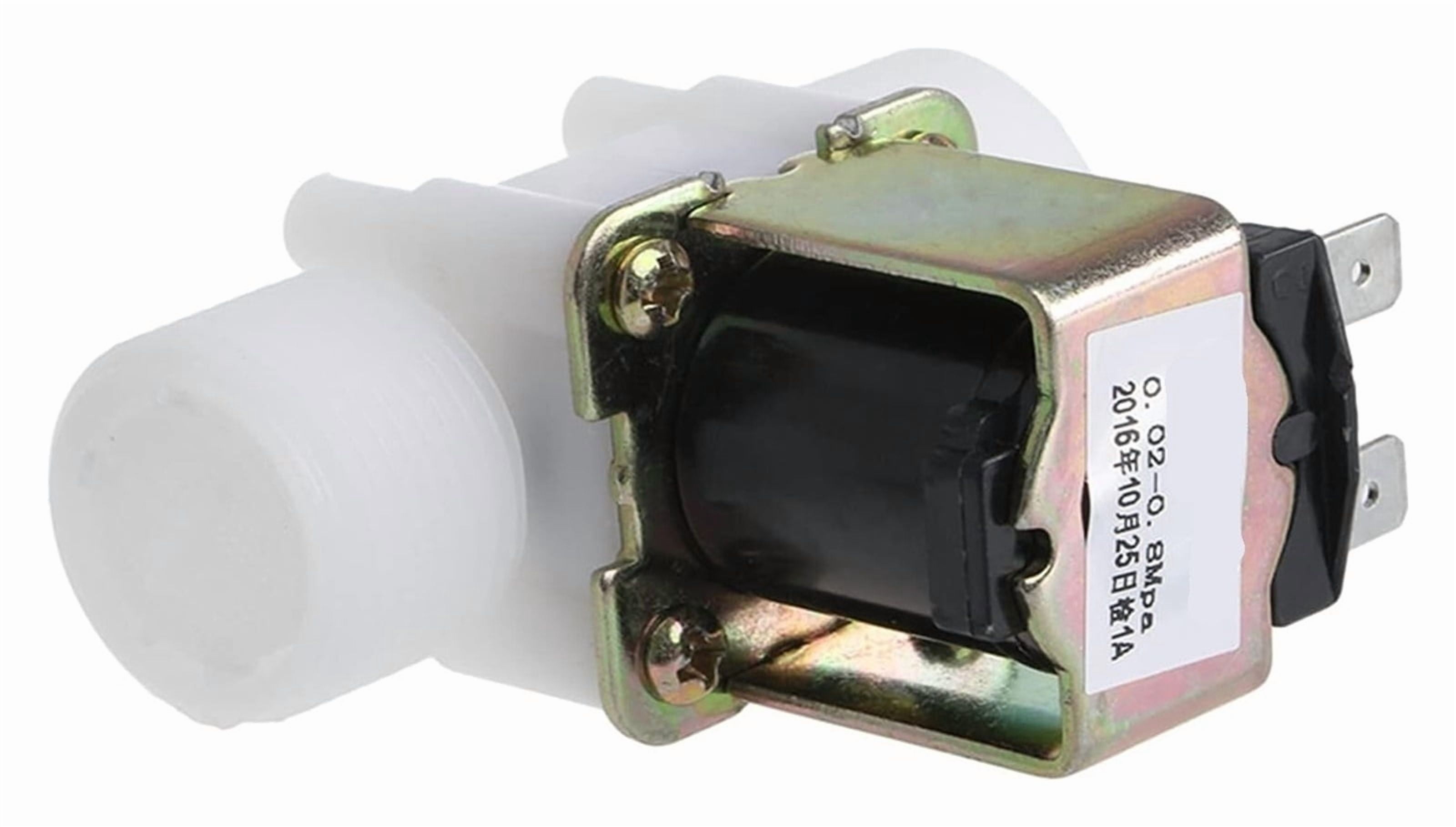HAGSYCT Valve 3/4 Plastic Solenoid Valve 12V PP N/C Magnetic Washing ...
