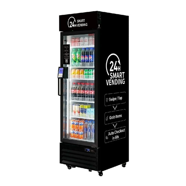 HAHA Vending Machine with Self-Checkout - Combo Vending for Fresh Food ...