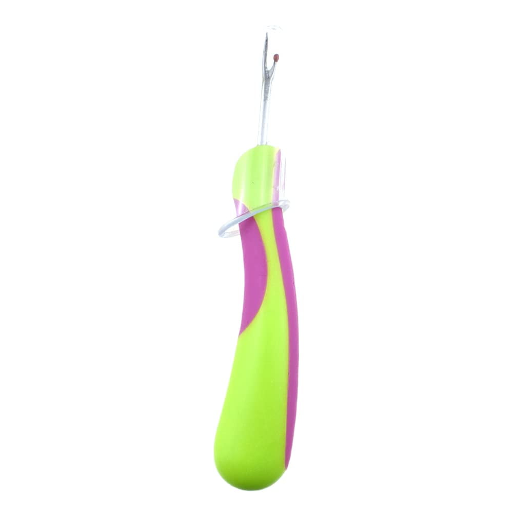 HAHIYO 5Inches 1PCs Green Rubber Seam Ripper Ergonomic Grip Thread ...