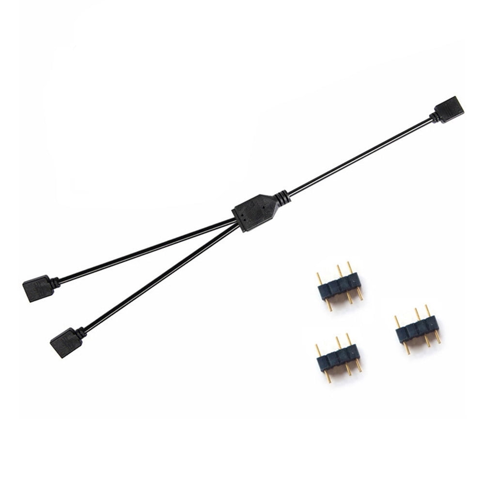 Hahut 5v 3pin12v 4pin Argb Extension Cable Rgb Extension Splitter Cable Support For Microstar