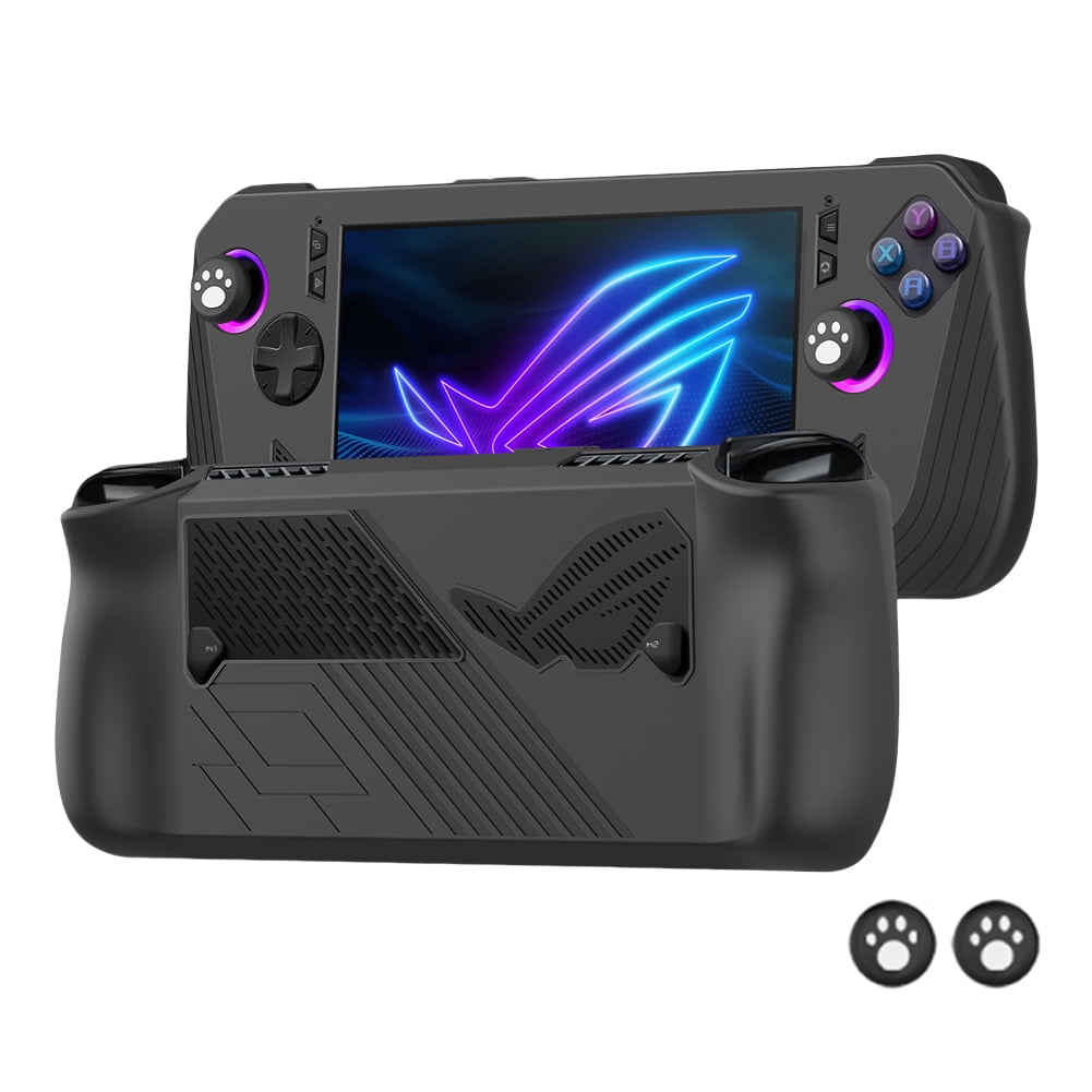 HAHUT For ASUS ROG ALLY X Game Console Silicone Cover with Thumb Grip ...