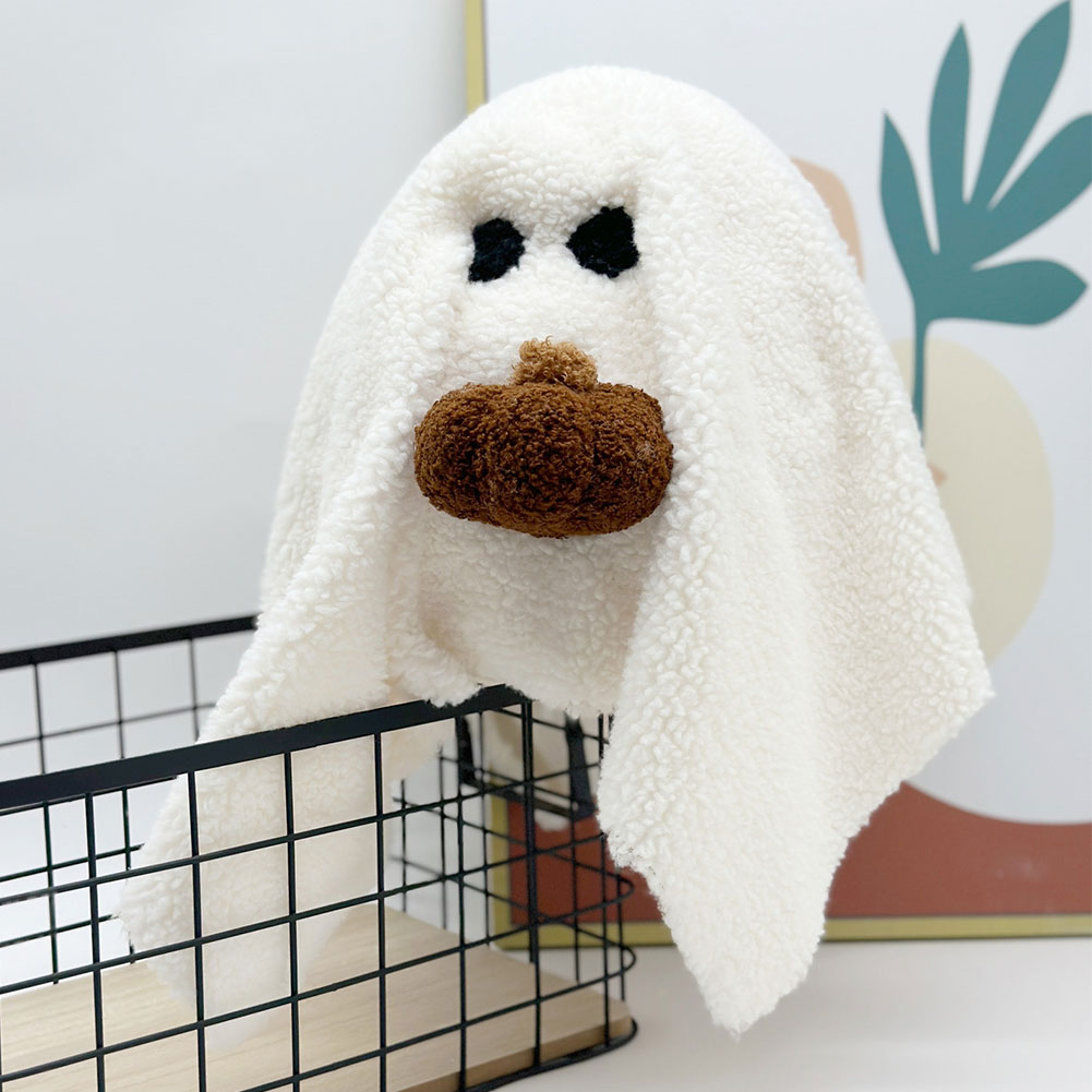 HAHUT Ghost with Pumpkin Pillow, Ghost Plush Toy Halloween Decor, Cute ...