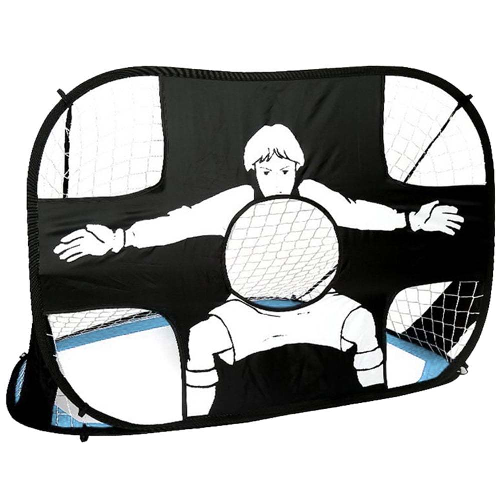 HAHUT Movable Practice Soccer Net Nylon Lightweight 2 In 1 Foldable ...