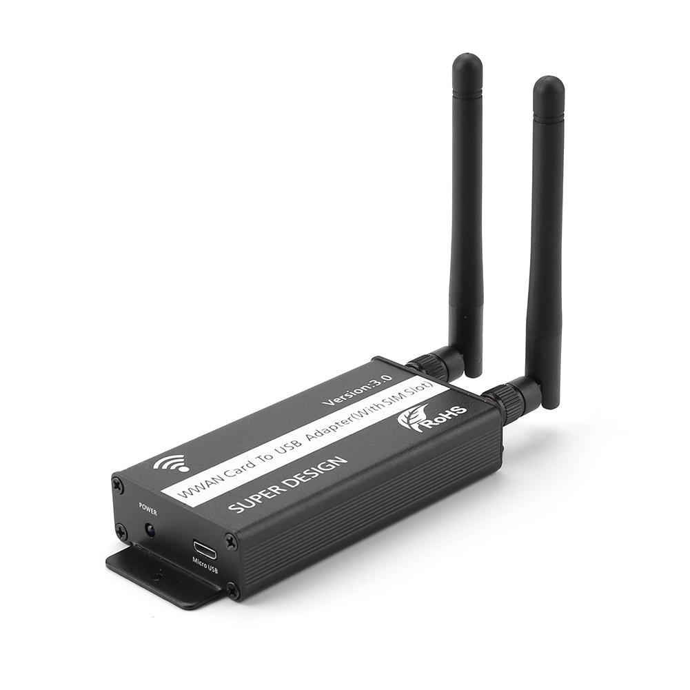 HAHUT PCI-E To USB Adapter Card with SIM Card Slot Card Connector ...