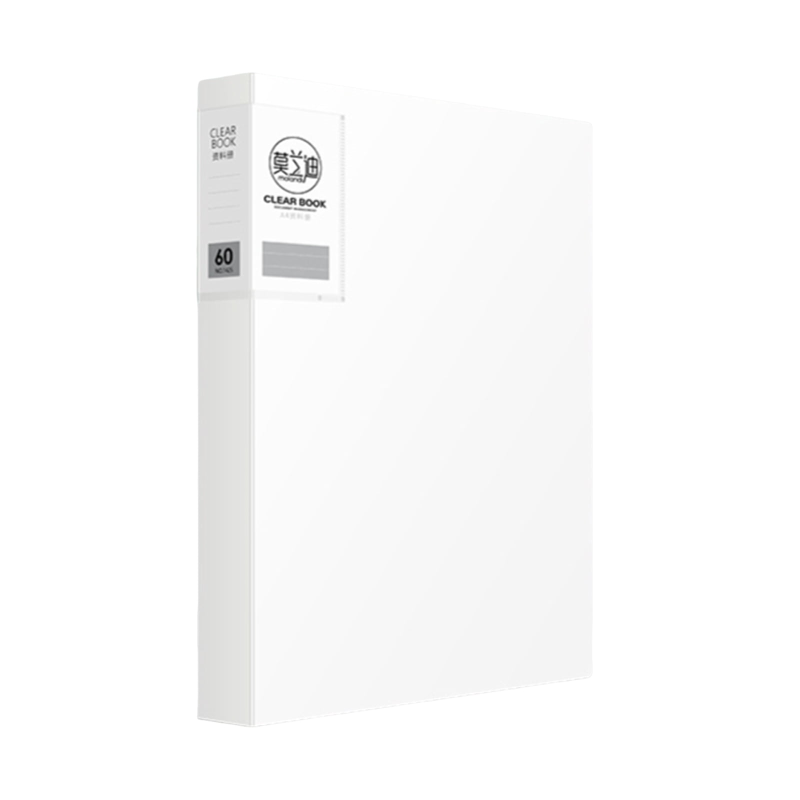 HAHUT Punchless Clamp Binder, Portable Document Folders with Double ...