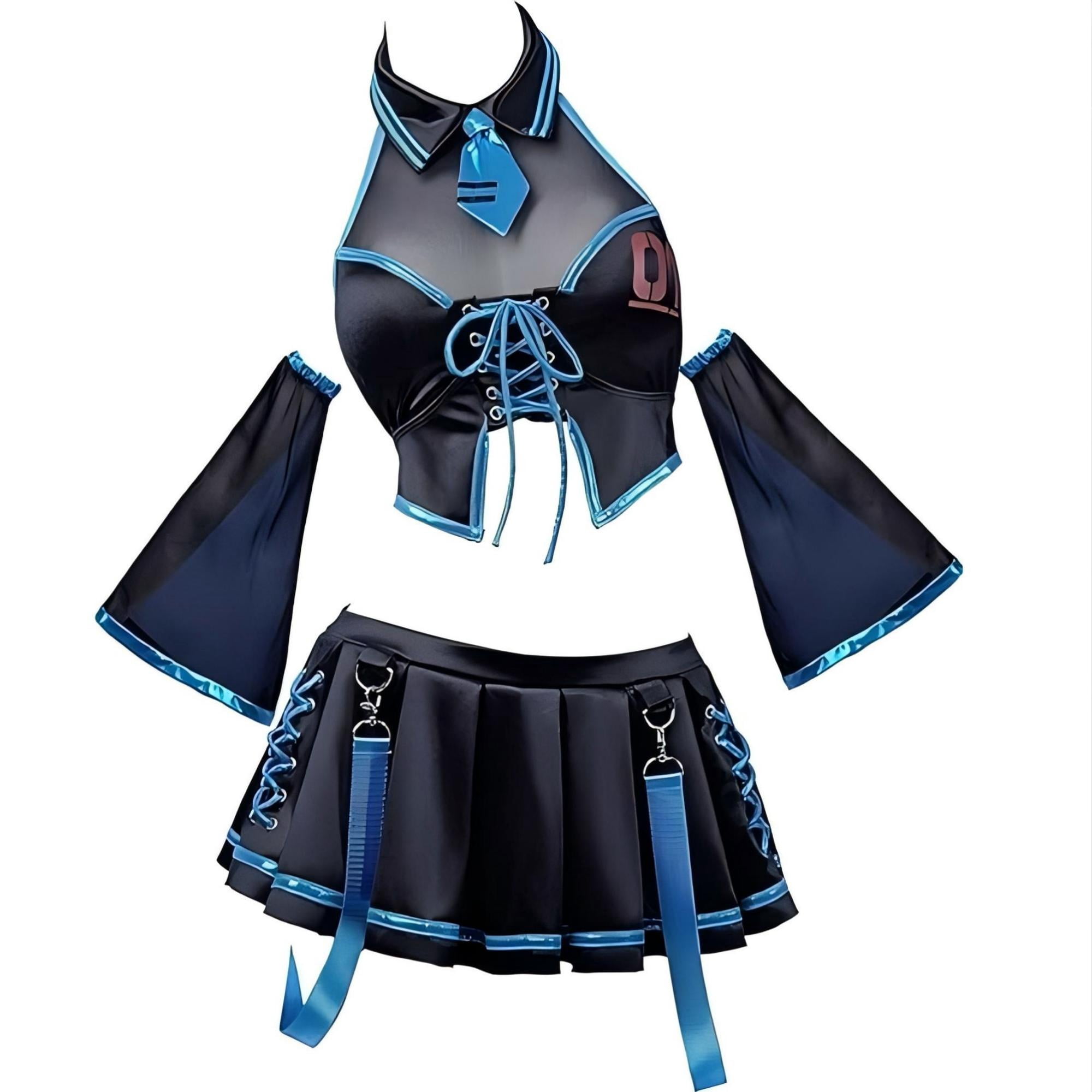HAIKYUU Vocal Derivative Two-Piece Swimsuit for Women Anime Bathing ...