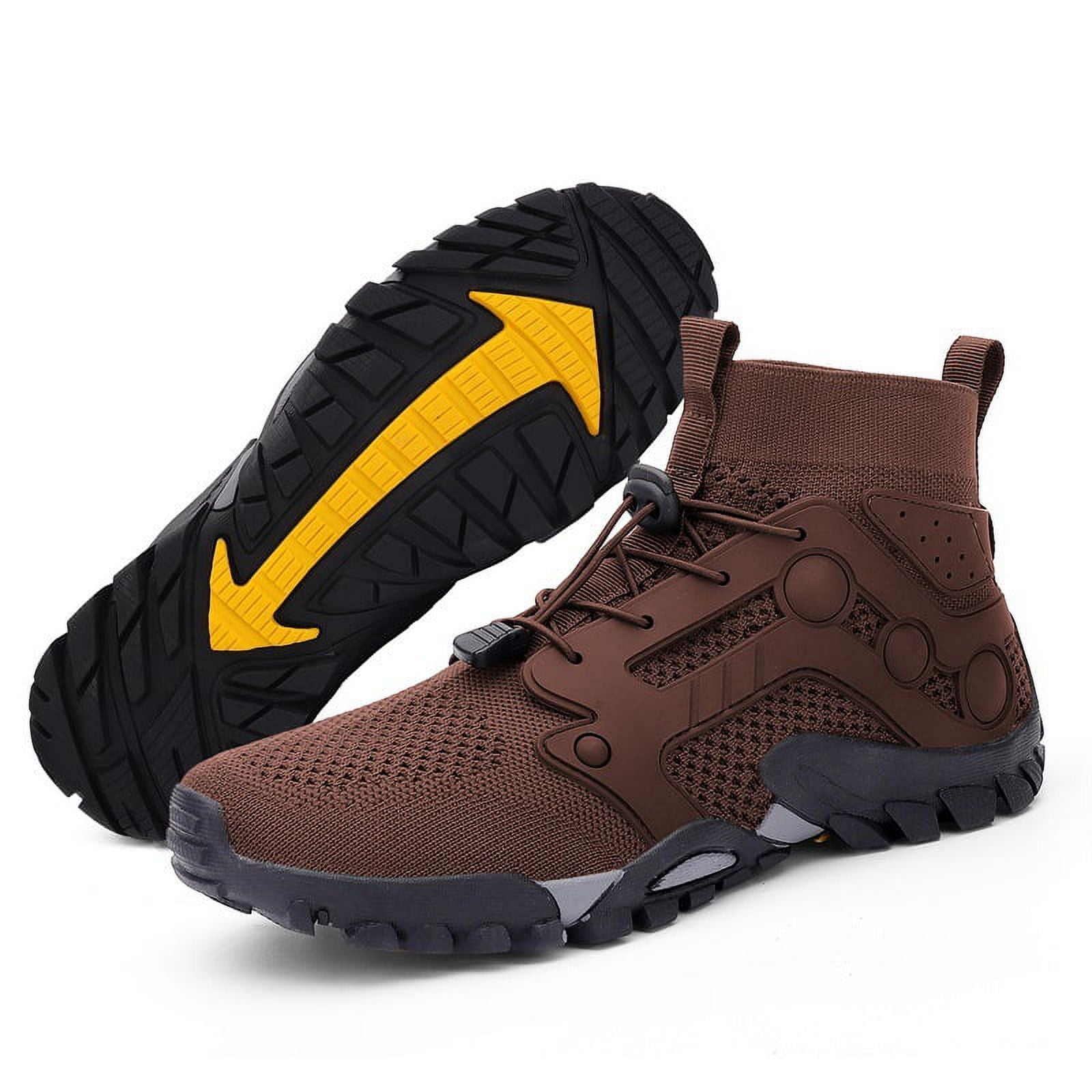 HAILE 2024 Men Women Water Hiking Shoes Barefoot Slip Resistant High ...