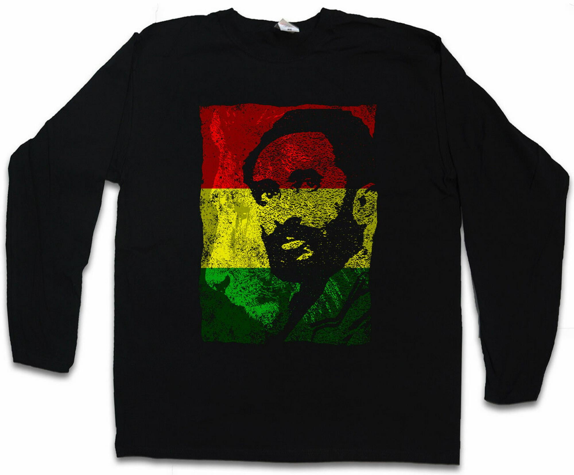 HAILE SELASSIE PORTRAIT III LONG SLEEVE T-SHIRT Lion of Judah Ethiopia ...