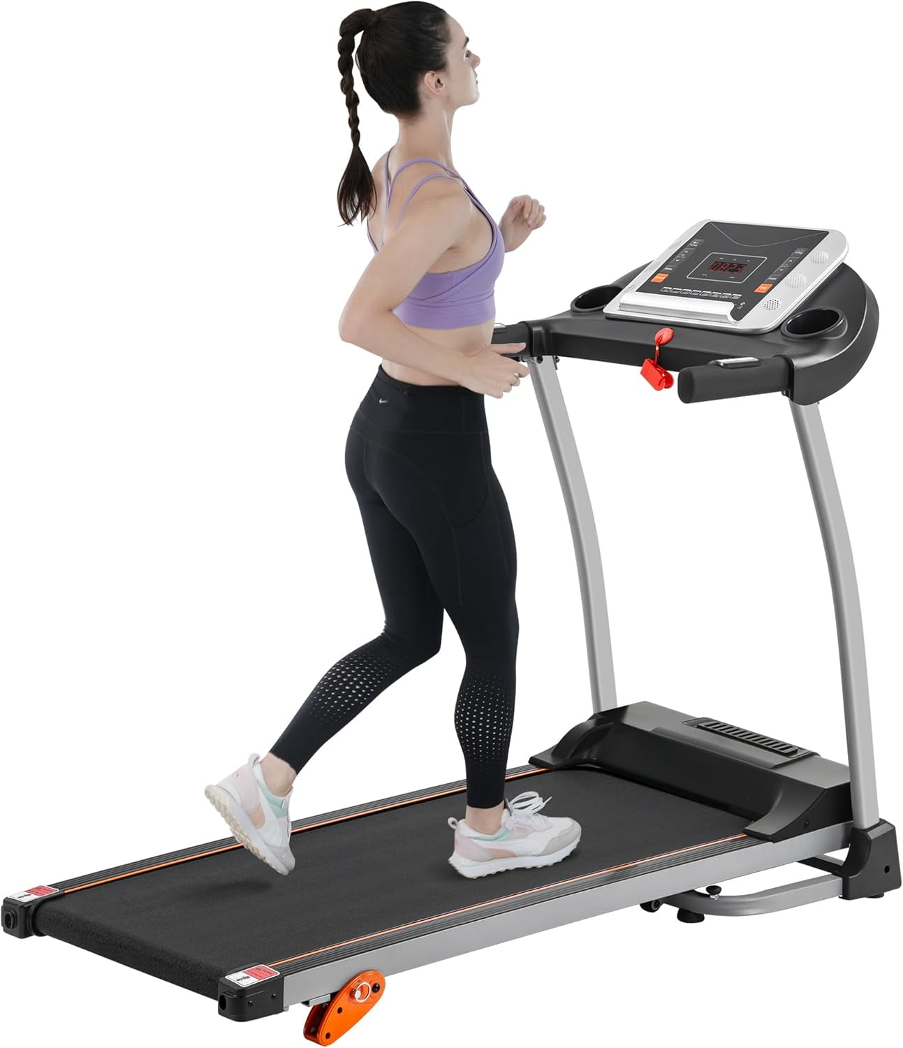 SUWU 2.5HP Electric Incline Running, Jogging, Walking Machine with ...