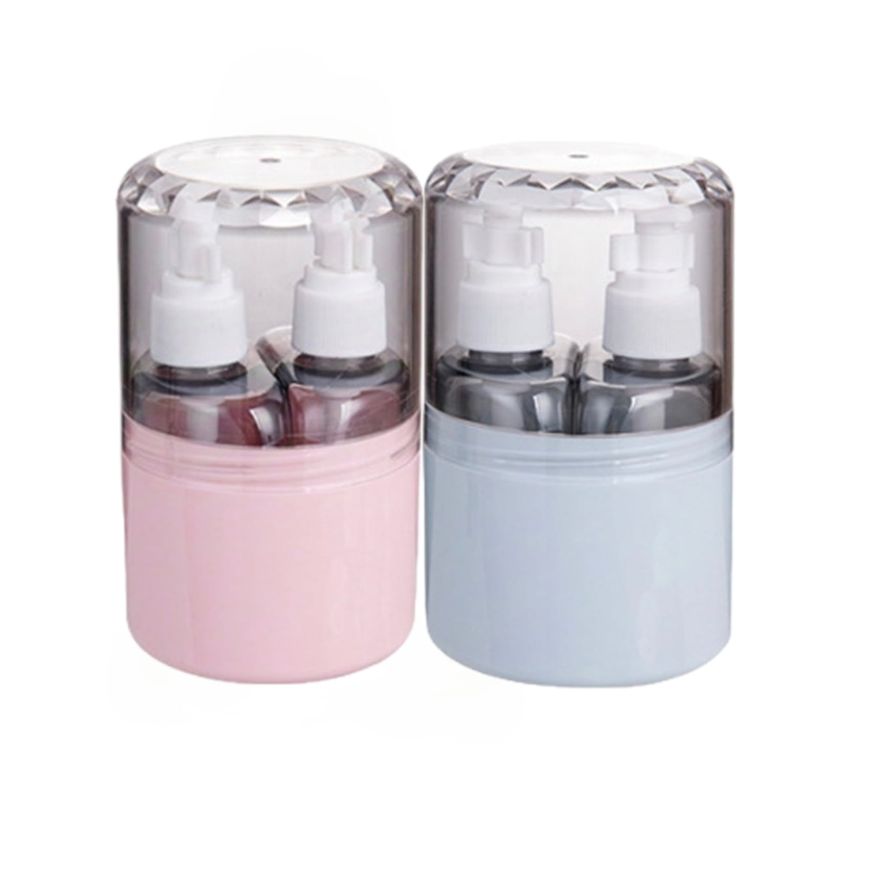 HAILUA 2 Sets 8 Pieces Travel Size Bottle, Leak Proof Refillable Spray ...