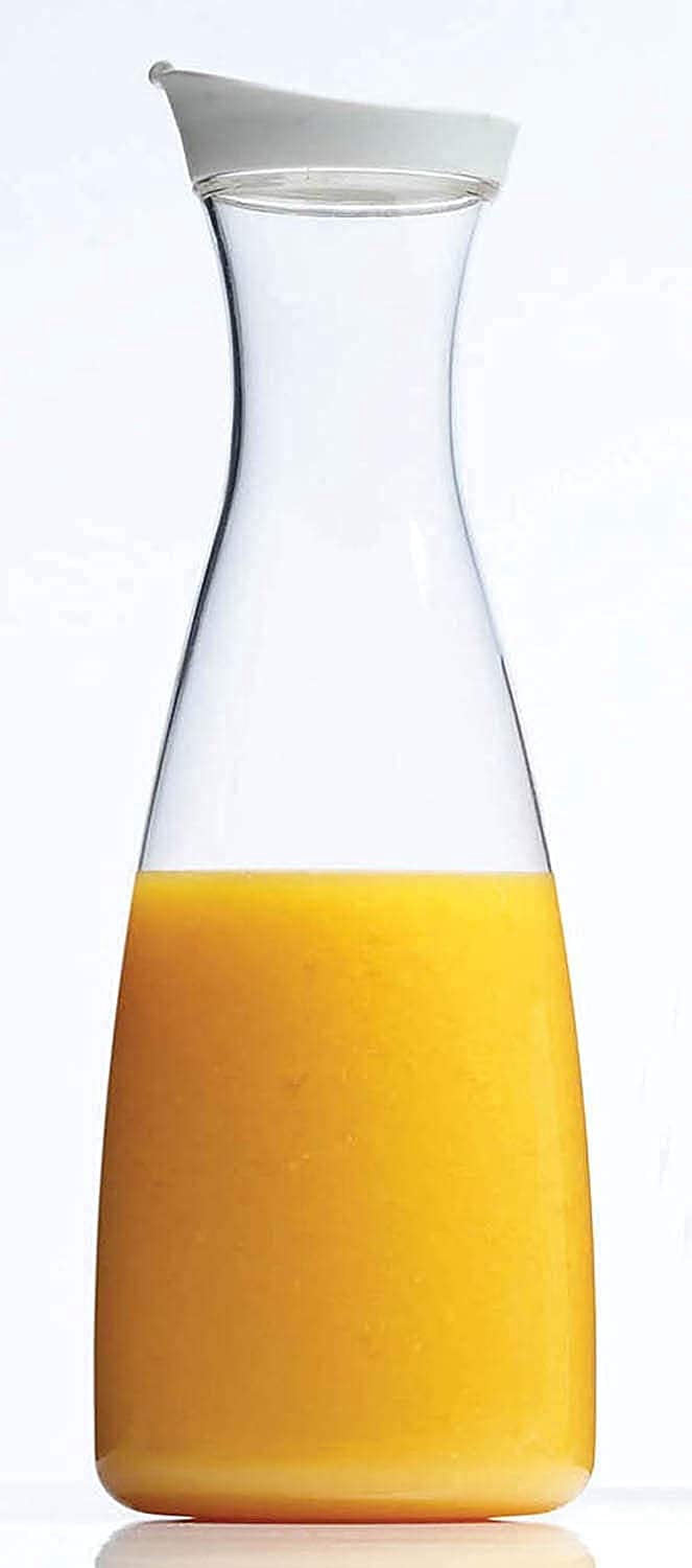 HAINE Unbreakable Acrylic Juice Jug Carafe With Air Tight Lid For ...