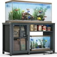 HAIOOU 55-75 Gallon Fish Tank Stand,Large Metal Aquarium Stand Black ...