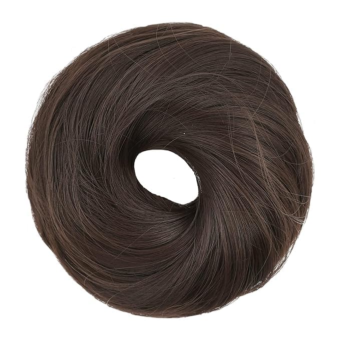 HAIR HUT original hair extensions bun Human Hair Messy Bun Hair Piece ...