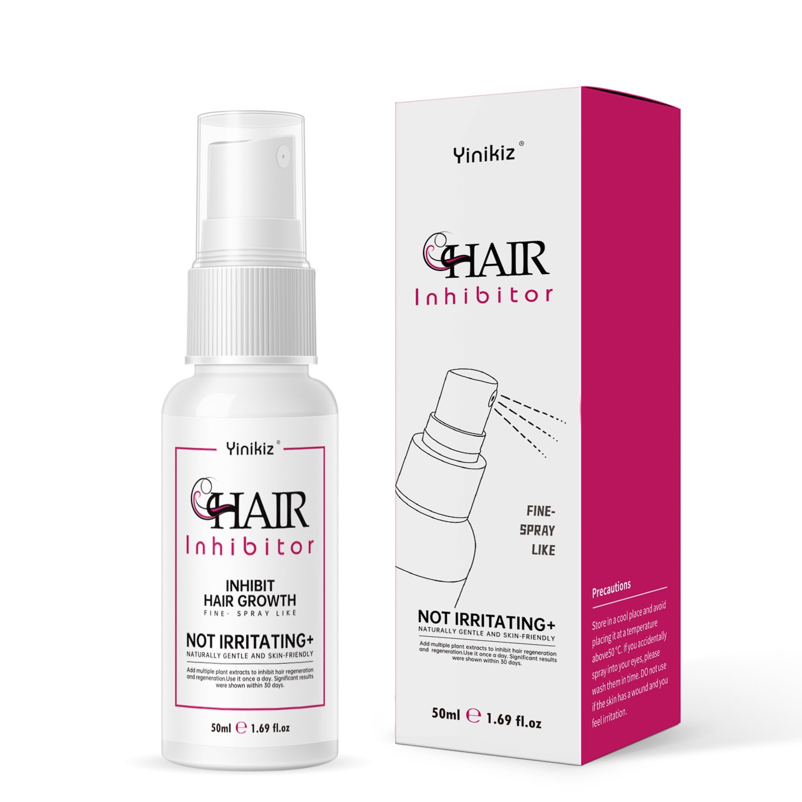 HAIR Inhibitor,Hair Removal Spray Non-Irritating Hair Removal ...