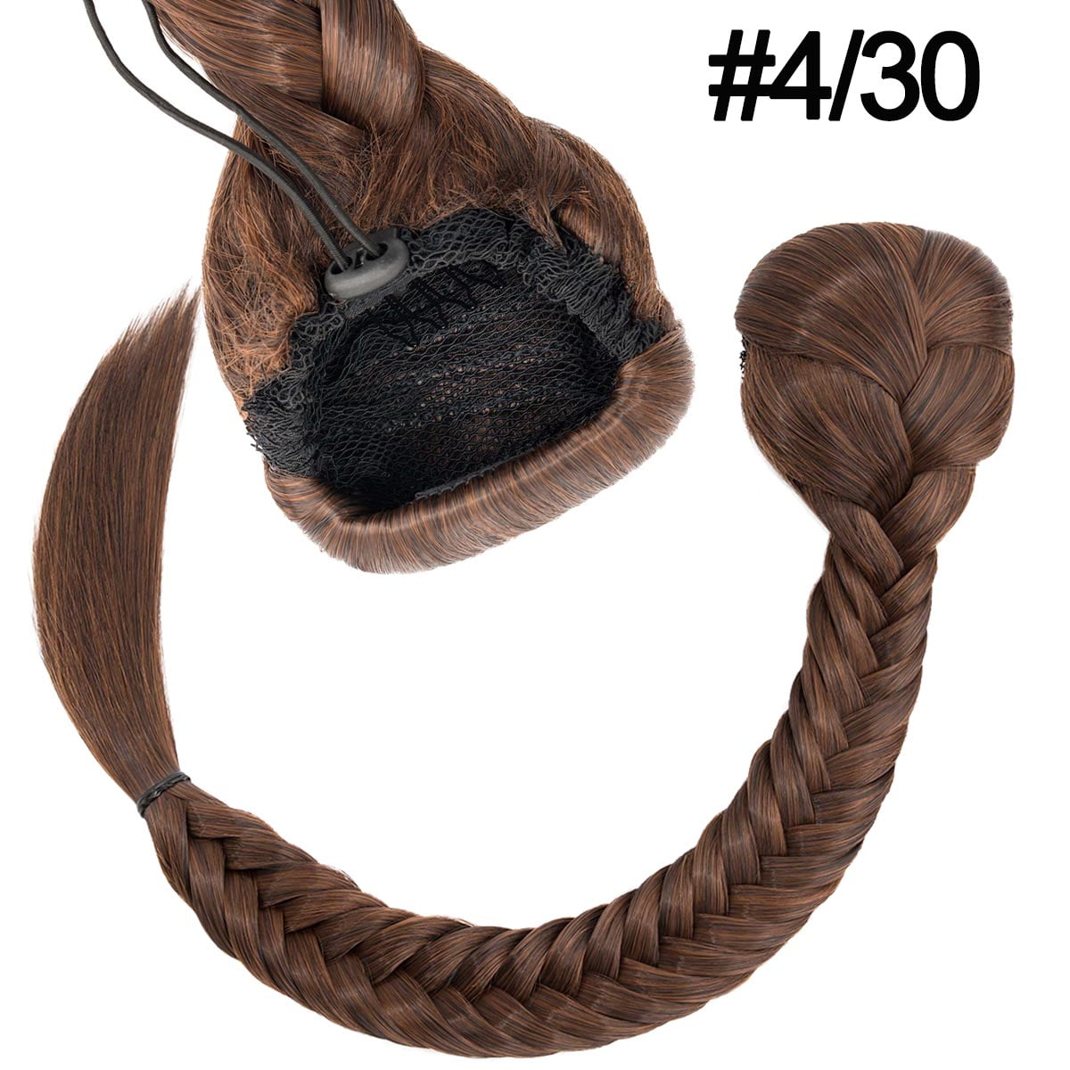 HAIRRO Braided Ponytail Extensions 22 Inch Long Braid Ponytail ...
