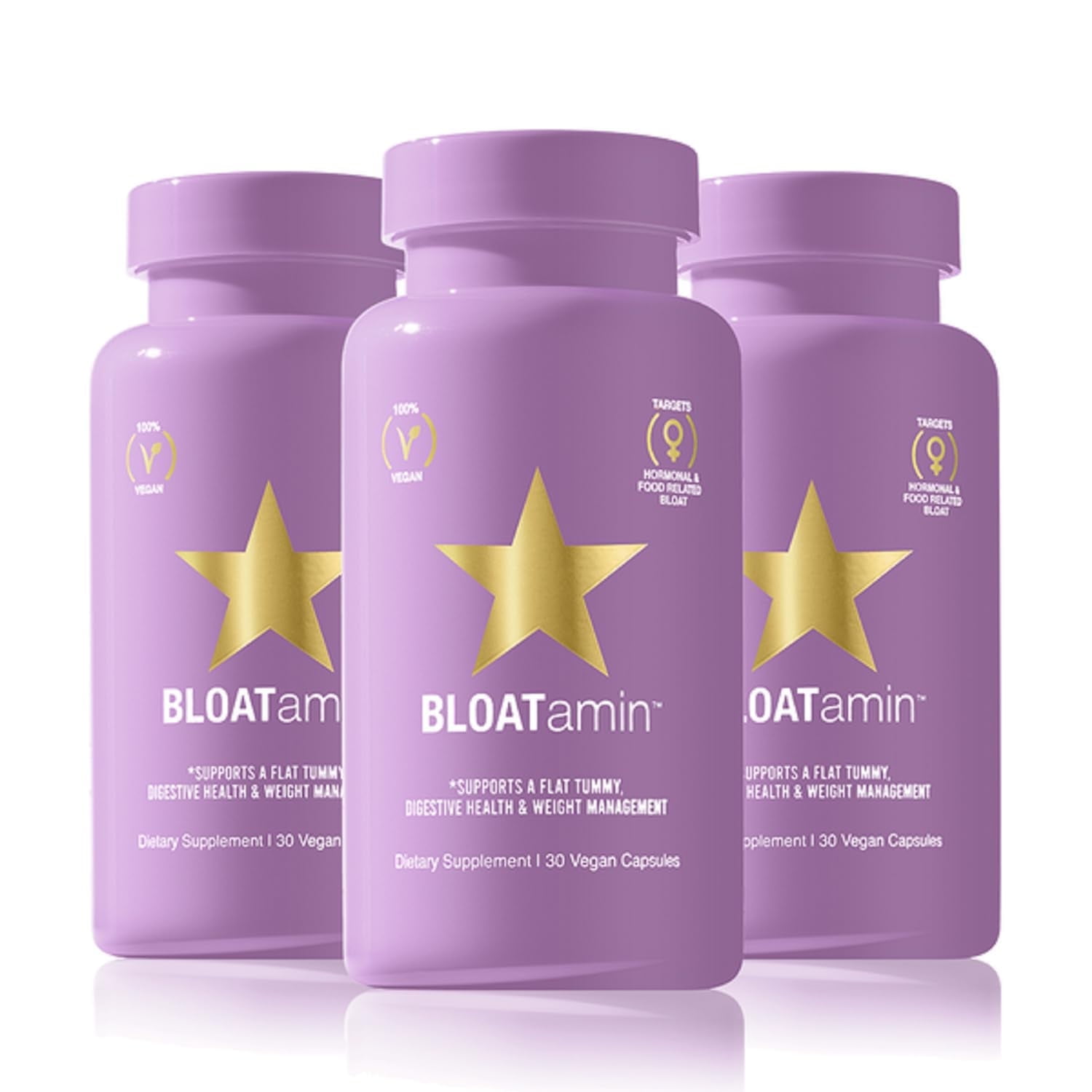 HAIRtamin® BLOATamin – Digestive Support for Bloating Relief and Gut ...