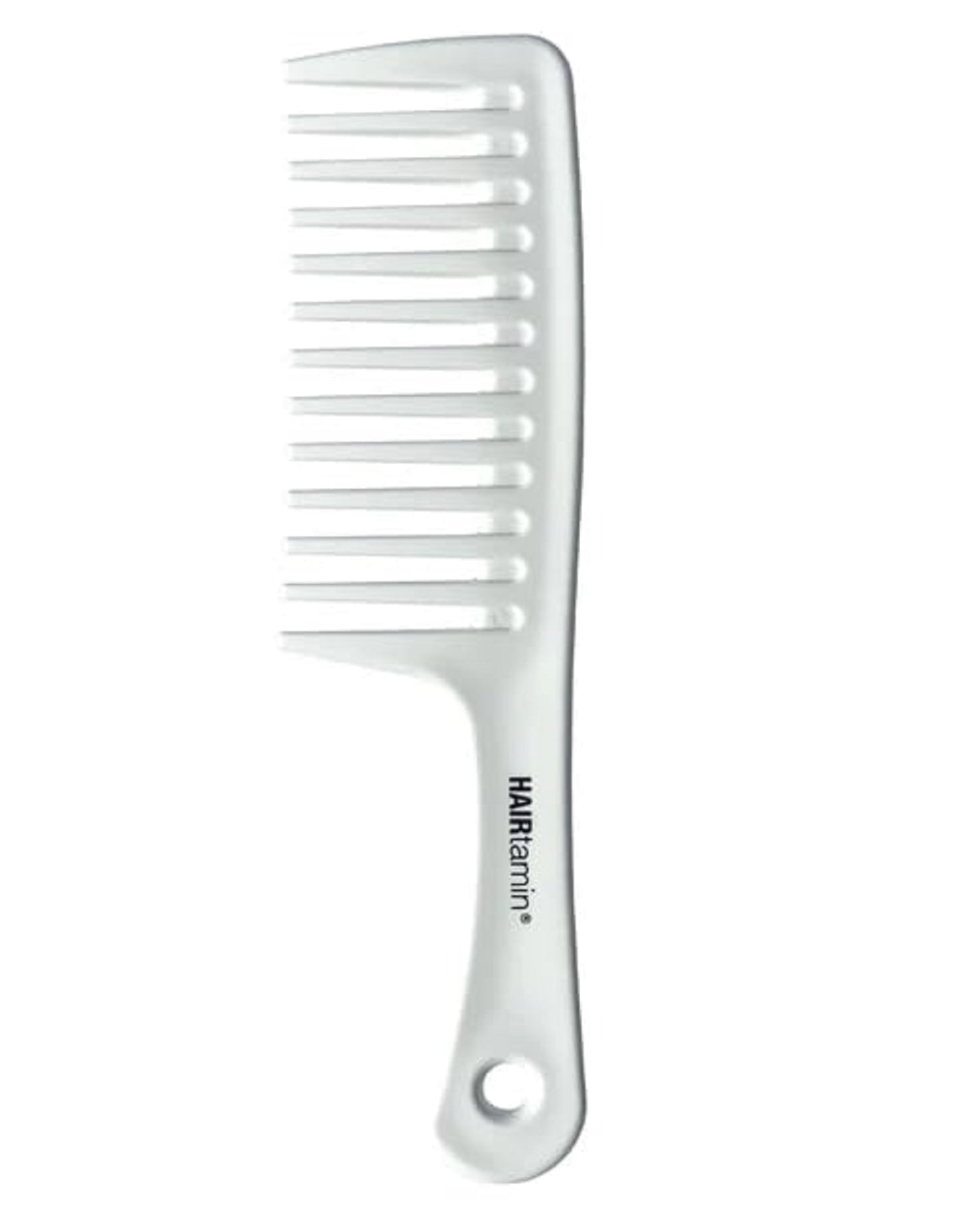 HAIRtamin® Wide Tooth Detangling Plastic Comb – Pain-Free Gentle ...