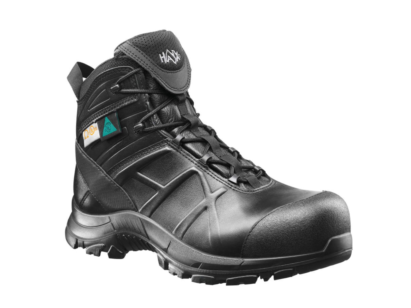 HAIX Black Eagle Safety 52 Mid Waterproof Leather Boots - Men's, Wide ...