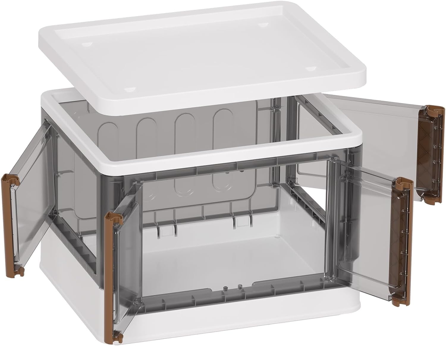 HAIXIN Cube Storage Bins with Lids, organization and storage with 4 ...