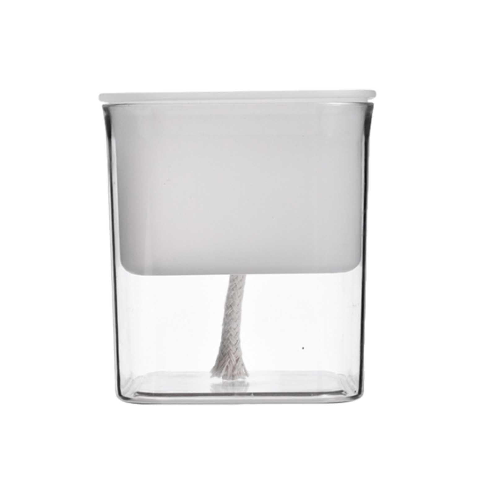 HAJAGP 4.44in Hydroponic Plant Vase,Transparent Automatic Water ...