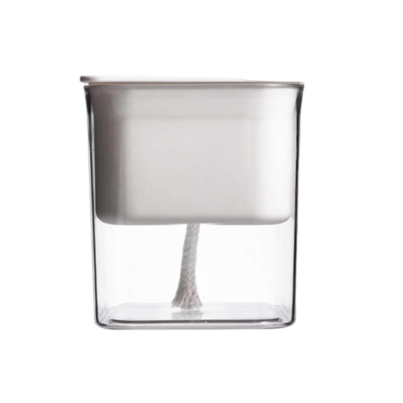 HAJAGP 4.44in Hydroponic Plant Vase,Transparent Automatic Water ...