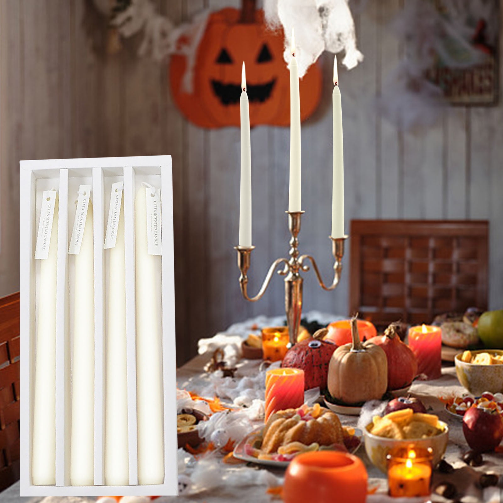 HAJAGP Aroma Candle,Long Pole Aromatherapy Candles ,Dining Table ...