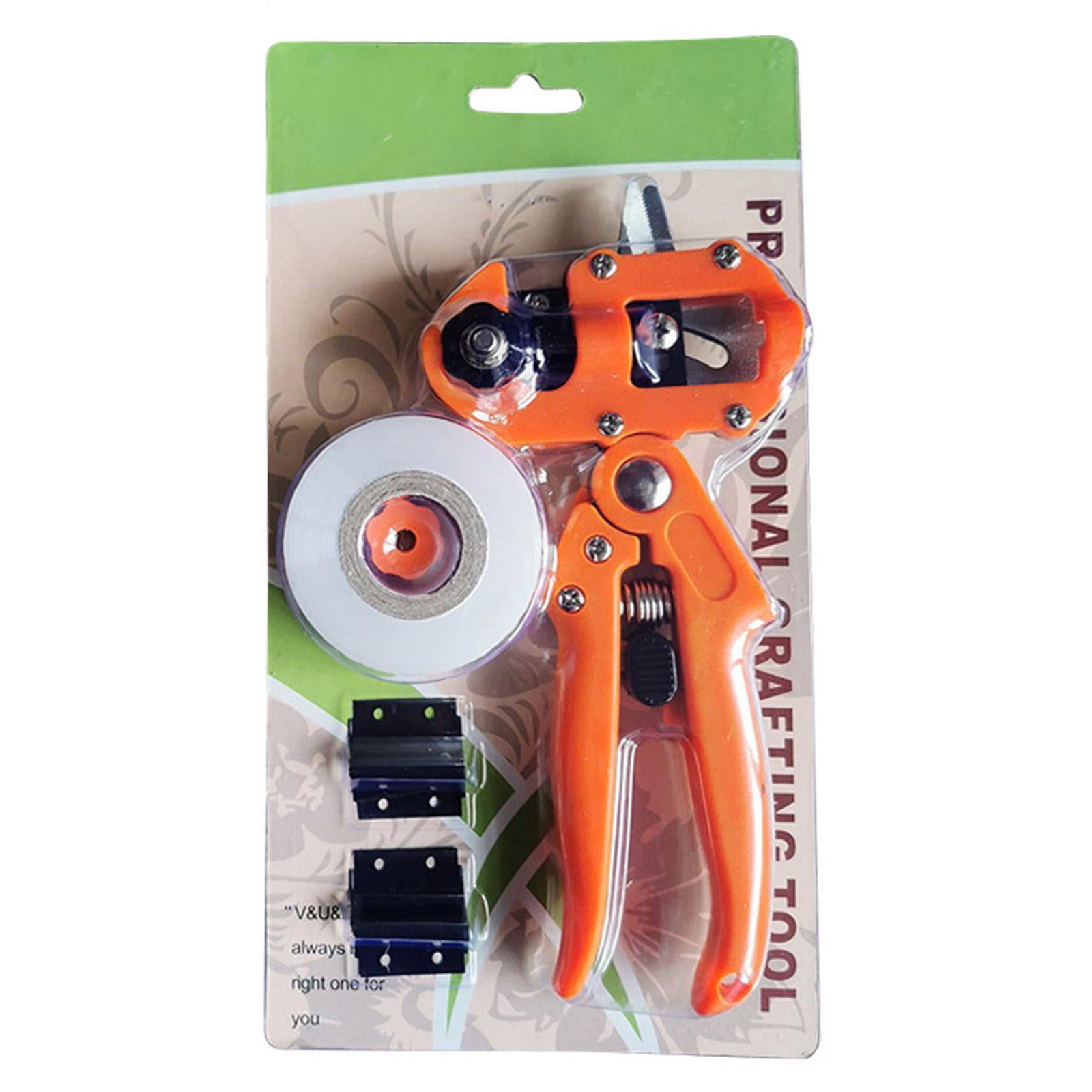 HAJAGP Multi-purpose Grafting Shears, 2 in 1 Grafting Shear for Garden ...