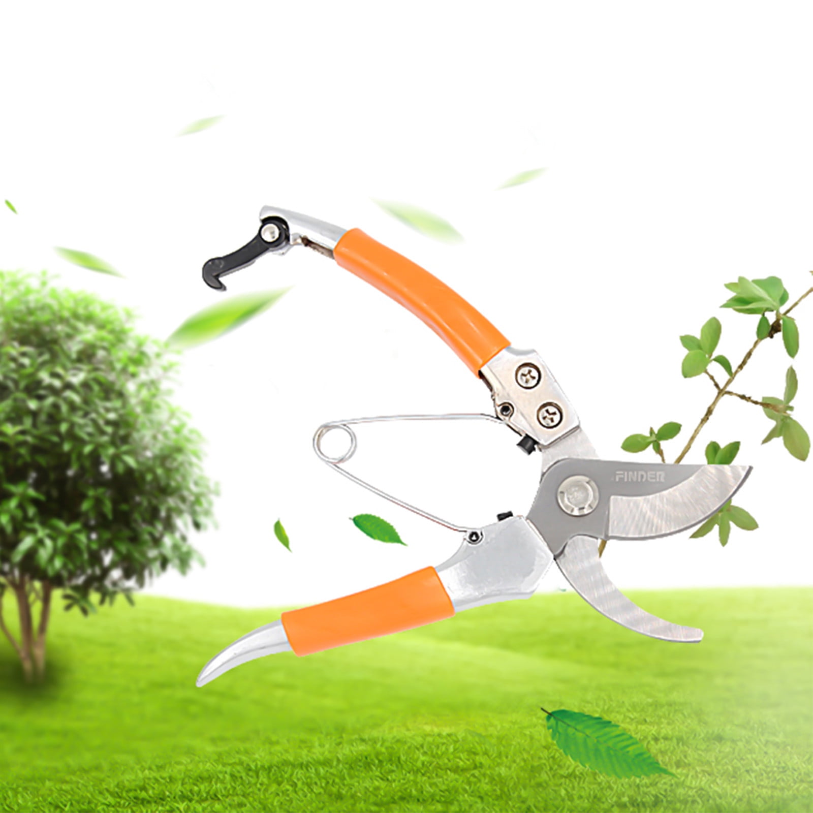 HAJAGP Pruner Knife, Garden Tool with Stainless Steel Blades Scissor ...