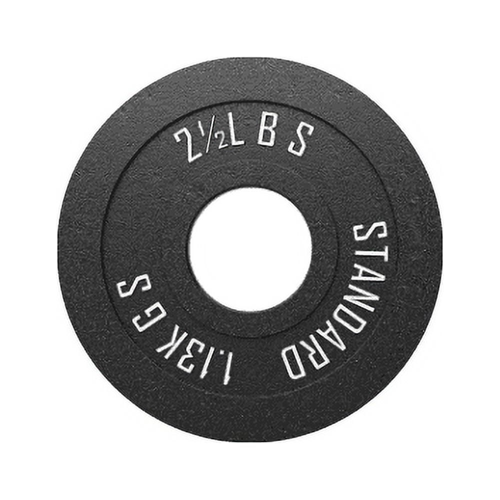 HAJEX Cast Iron Olympic Weight Plate (2-inch) - 2.5LB x 1, Single ...