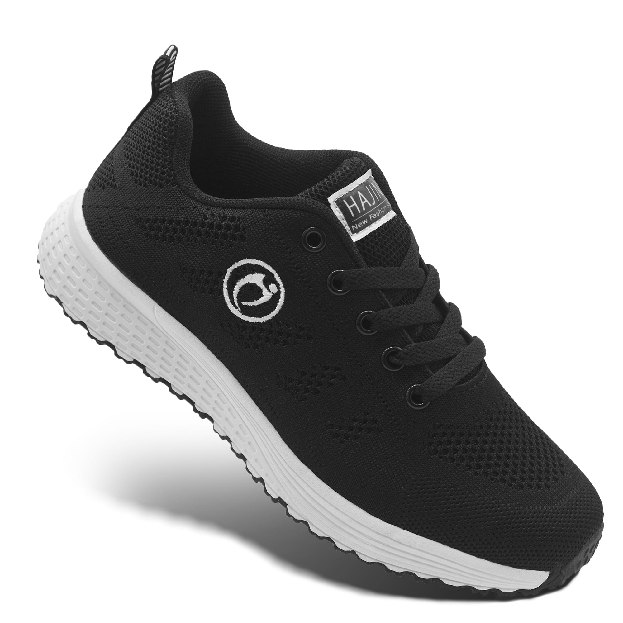 HAJINK Women Sneakers Mesh Lace Up Casual Shoes Comfort Breathable ...