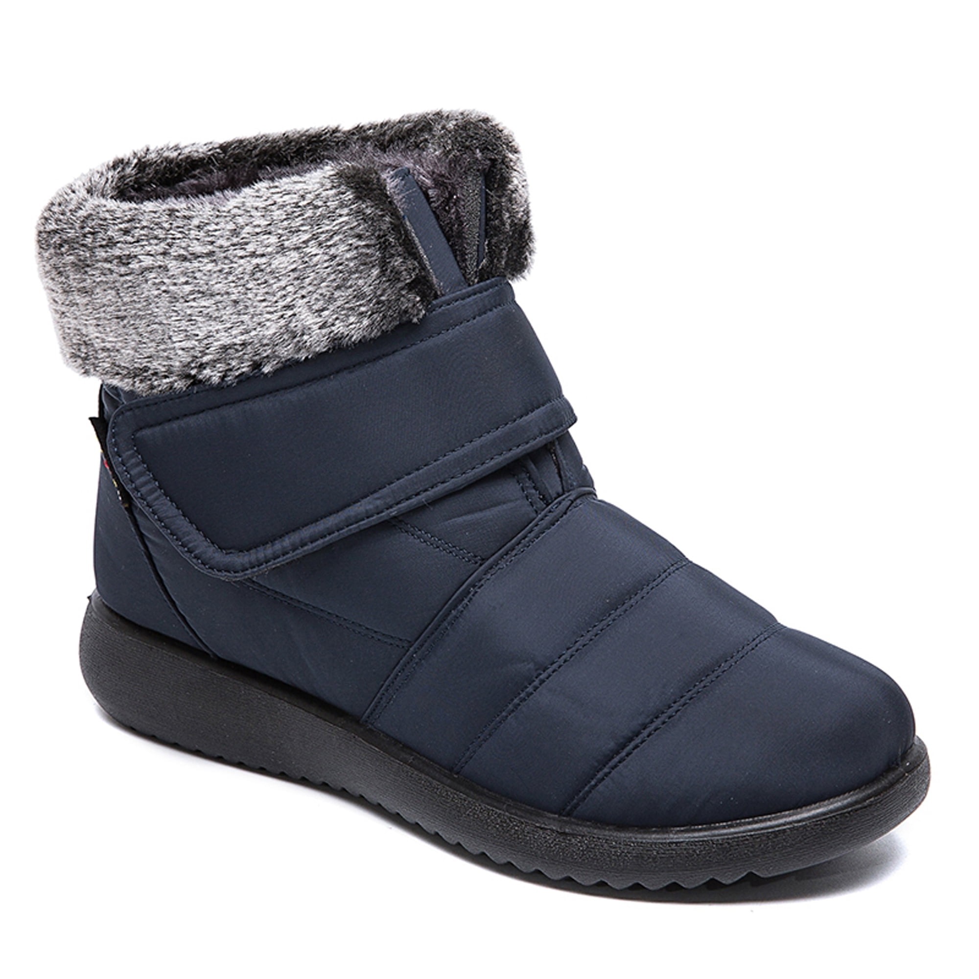 HAJINK Womens Snow Boots Warm Waterproof Comfortable Slip on Outdoor ...